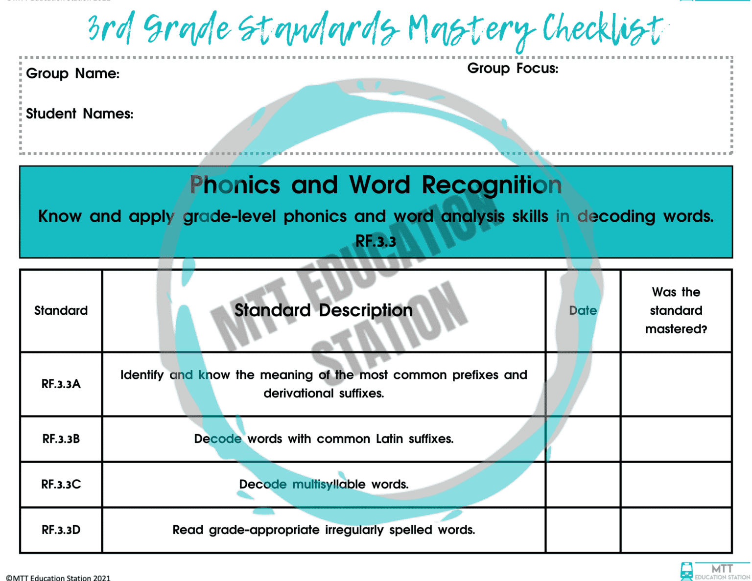 3rd-grade-standards-mastery-checklist-phonics-fourth-grade-math-resource